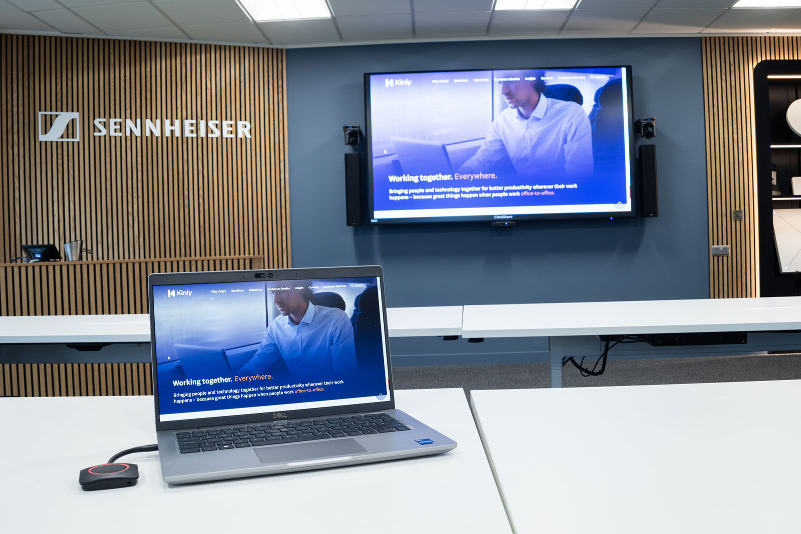 Delivering an immersive customer experiencef for Sennheiser